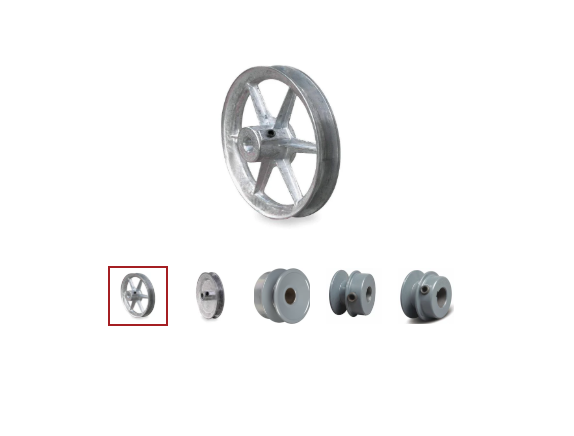 Pulley, 6" x 5/8" – HMA Lab Supply