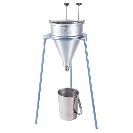 Grout Flow Cone Set w/ 0.5in Orifice – HMA Lab Supply
