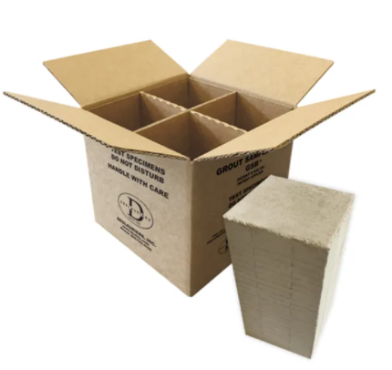 Grout Sample Box - Case of 25 | HMA Lab Supply